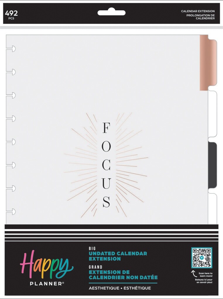 Happy Planner Big Extension Pack-Aesthetique | Michaels