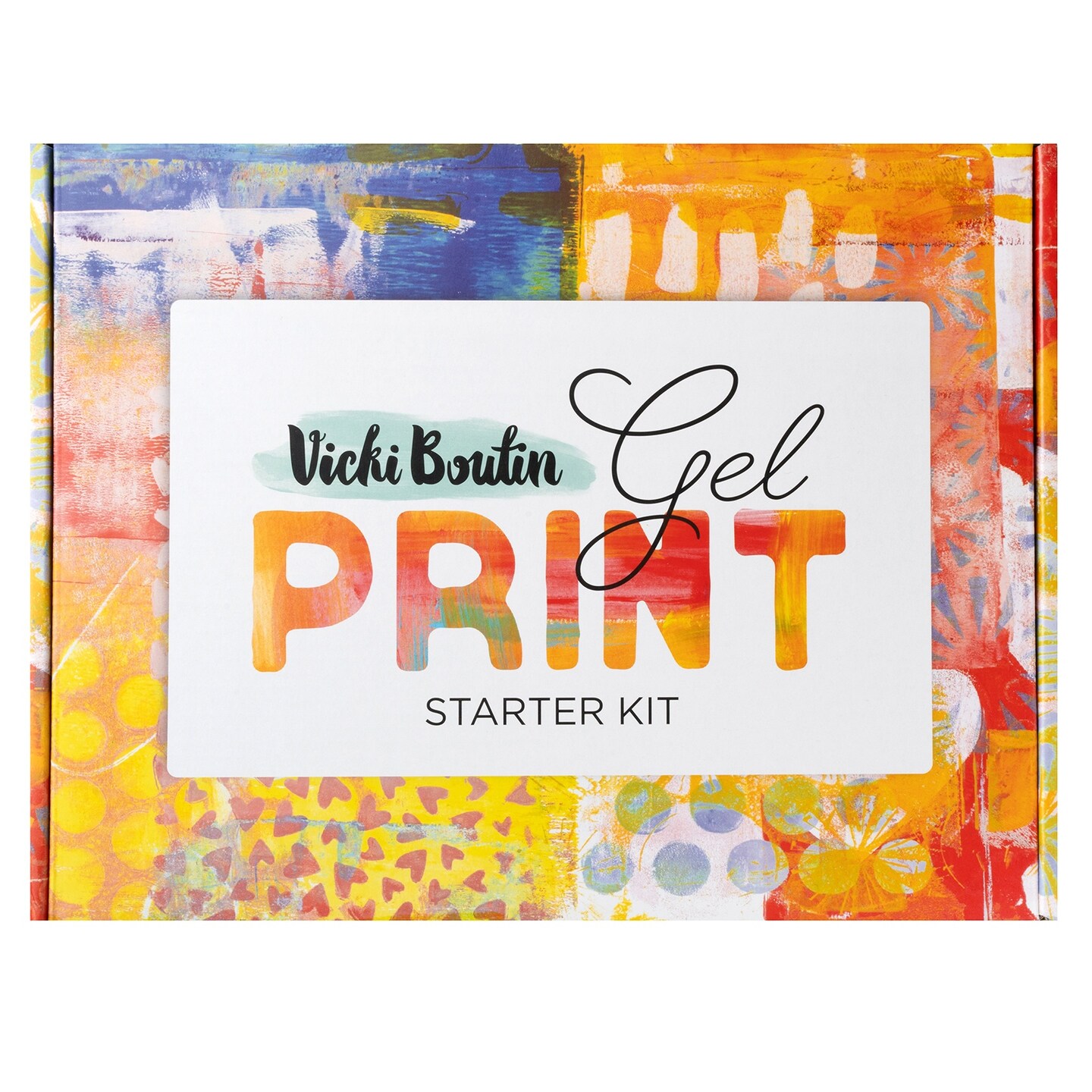 Vicki Boutin Mixed Media Gel Plate Starter Kit-71 Pieces | Michaels