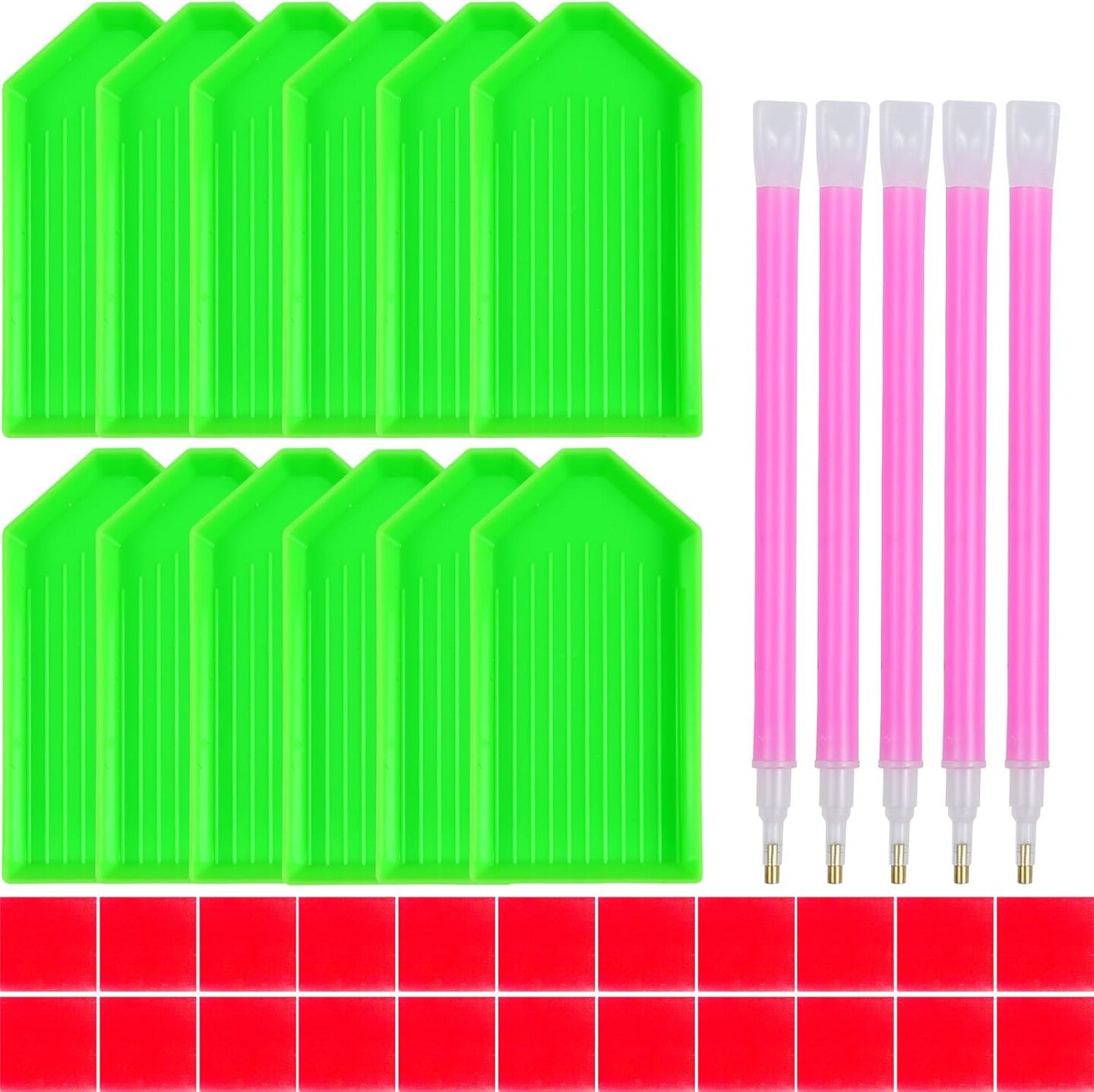 39PCS 5D Diamond Art Painting Tools and Accessories Kits,with 12 ...