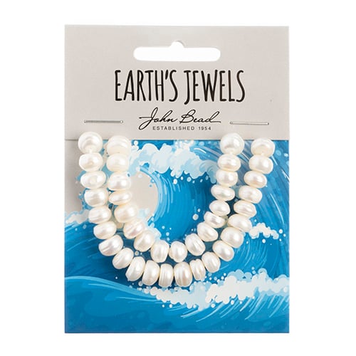 John Bead Freshwater Pearls White Bead Strand | Michaels