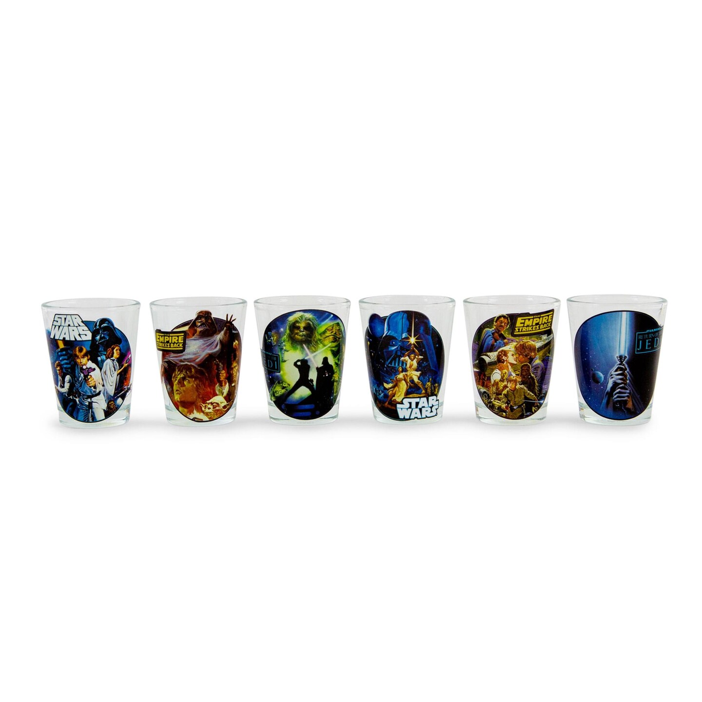 Star Wars Original Trilogy 2-Ounce Mini Shot Glasses | Set of 6 | Michaels