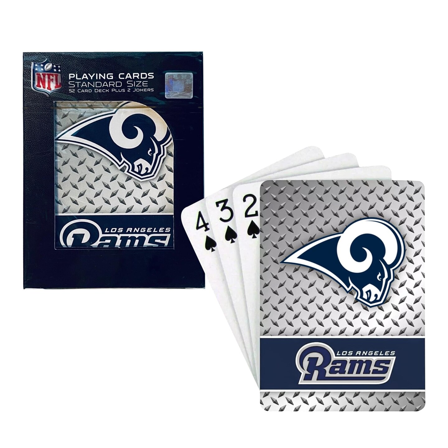 Los Angeles Rams (Old Logo) NFL Diamond Plate Playing Cards | Michaels
