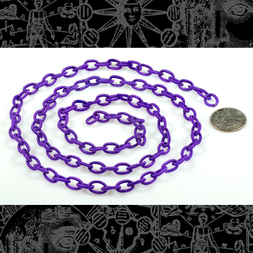 Purple Silk Wrapped Chain - 36 inches - CH3 | Michaels