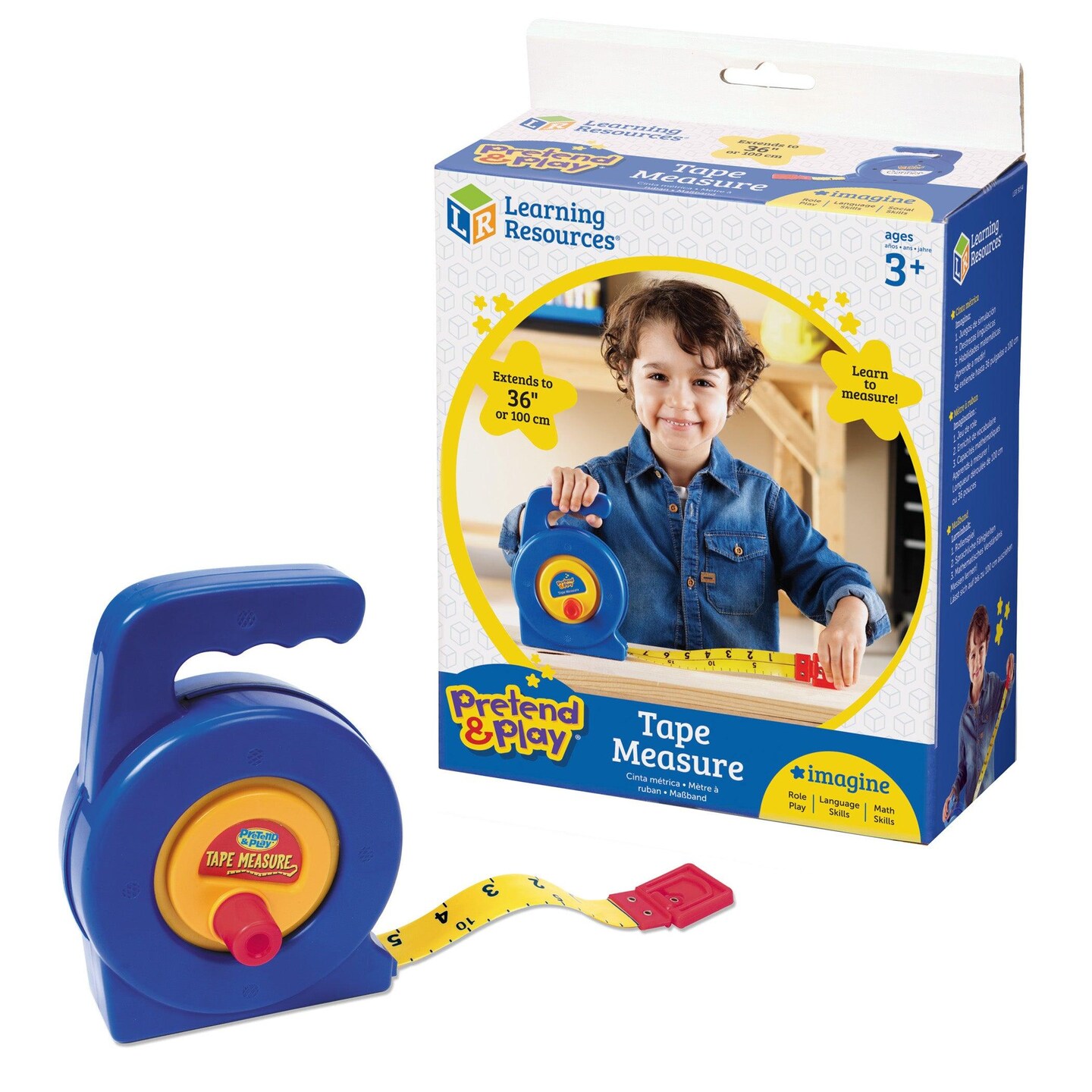 Pretend & Play® Tape Measure, 3'/1 meter | Michaels