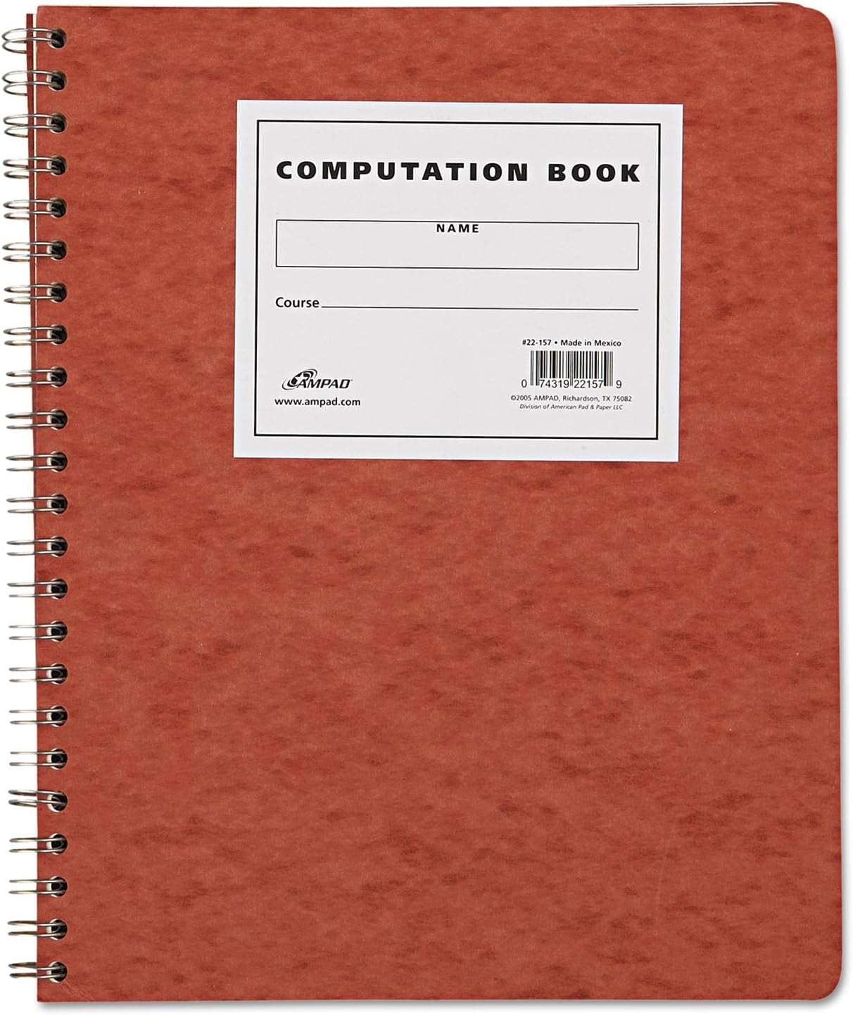 Computation Book, 4X4 Quad Ruled, 76 Sheets, 11-3/4" X 9-1/4" | Michaels