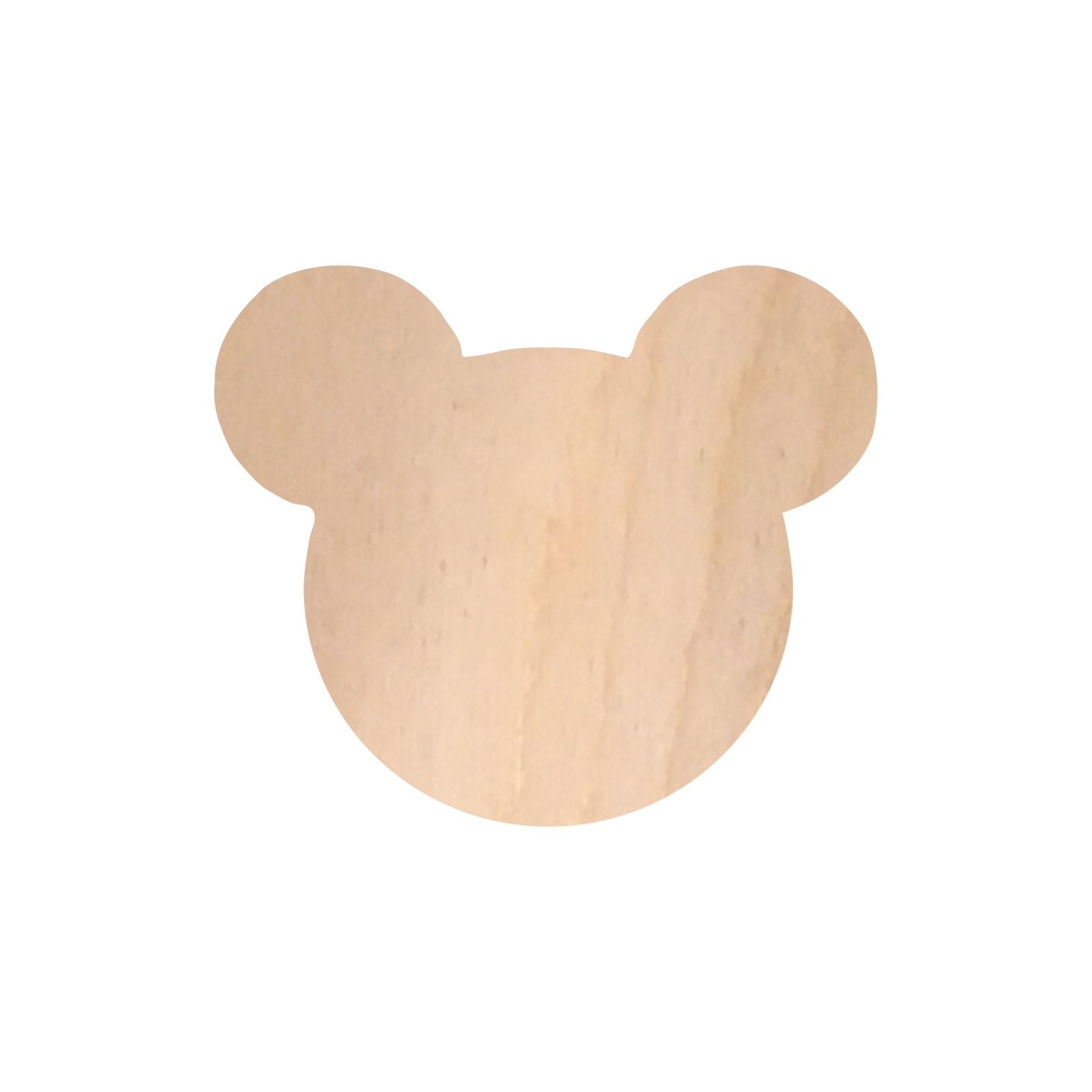 Mouse Head Wooden Crafting Shape , Multiple Sizes and Wood Thickness ...