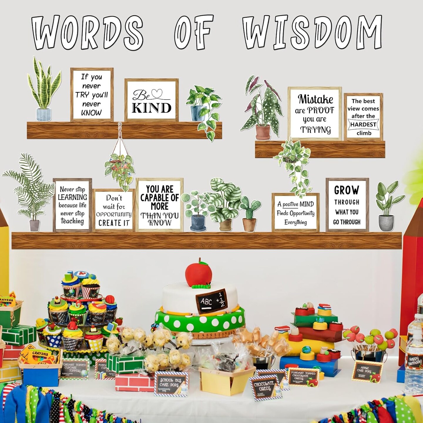 Greenery Classroom Decor Bulletin Board | Michaels