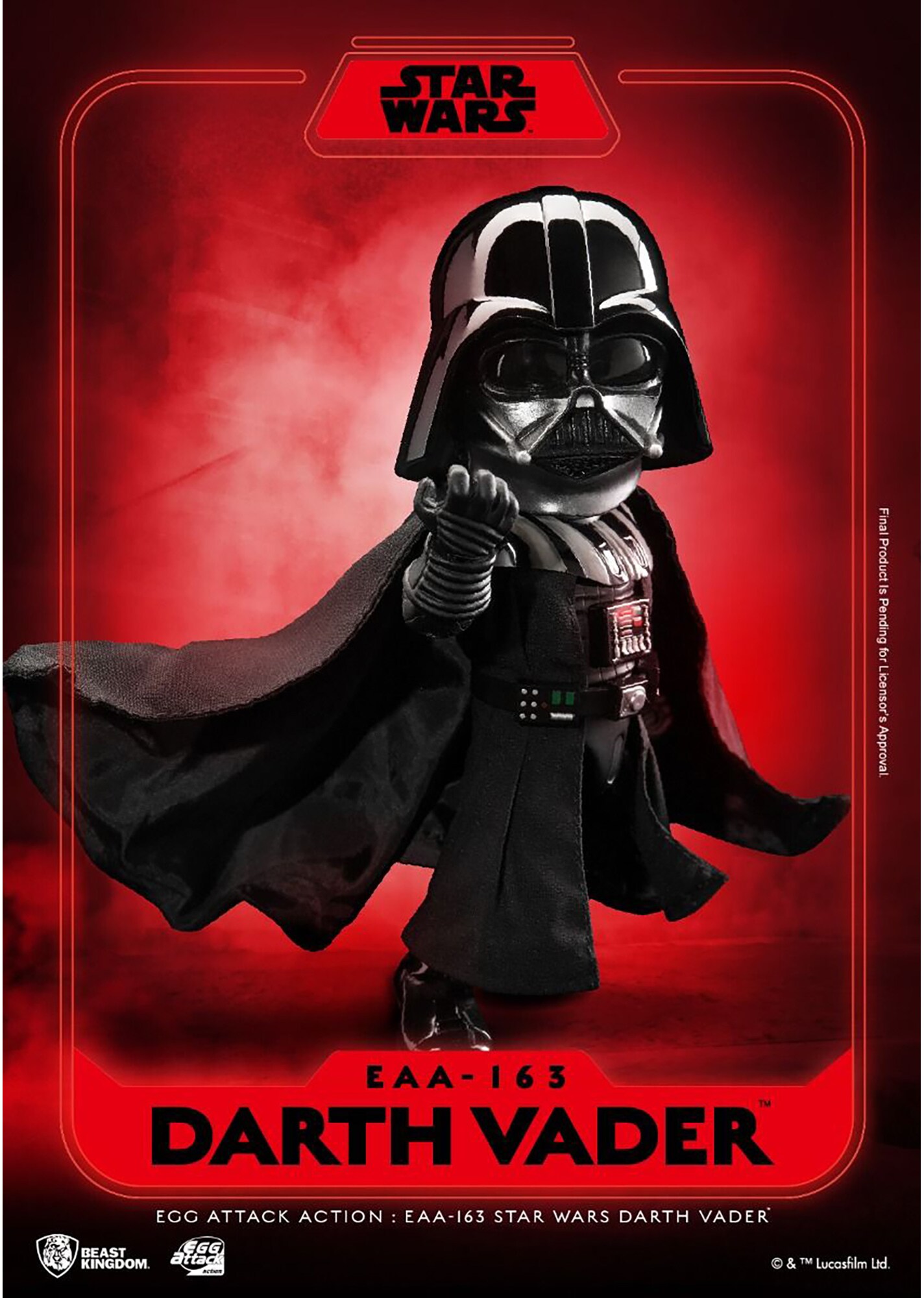 Beast Kingdom - Star Wars EAA-163 Darth Vader Action Figure ...