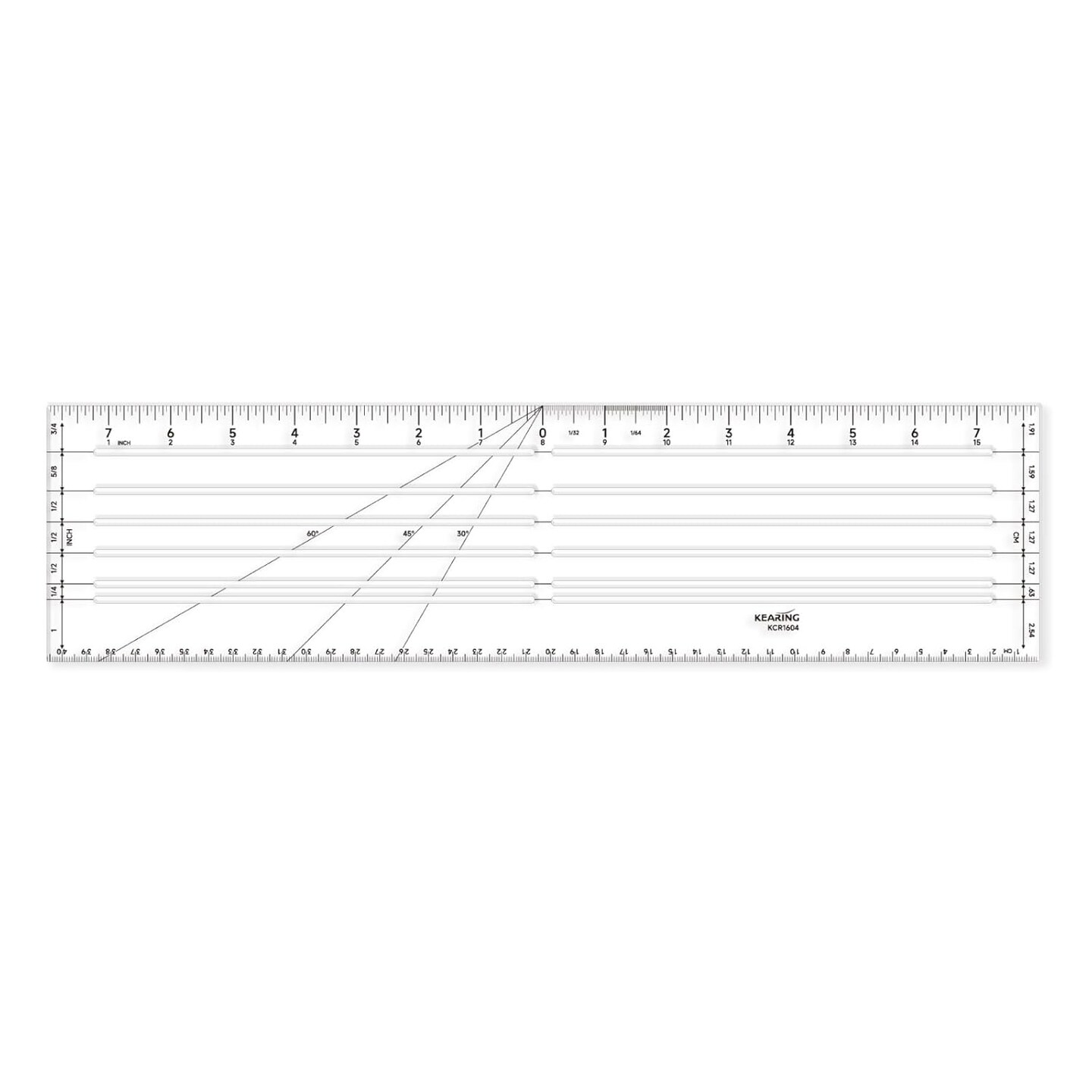 Kearing® Dressmakers Ruler, Clear Sewing Ruler 16" x 4" | Michaels