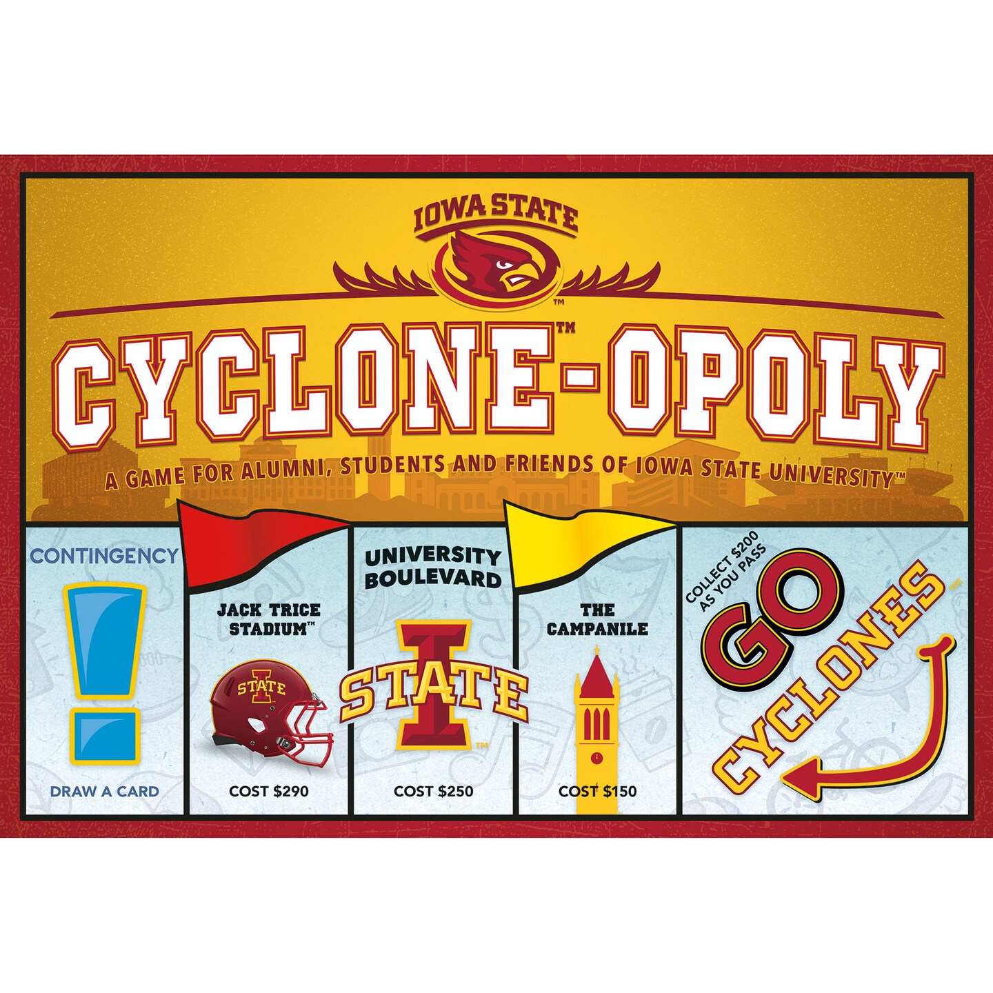 Late For The Sky: Cyclone-Opoly - Iowa State University Themed Family ...