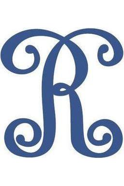 Vine Monogram Script Letter | Michaels