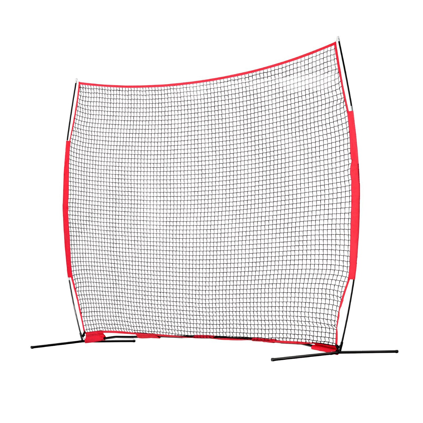 12x9 ft Backyard Sports Net with Safety Guard Multi-Sport Ball Practice ...