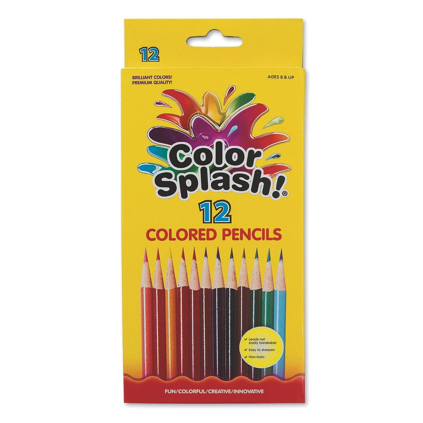 Color Splash!® Colored Pencils (Box of 12), Count: 12 | Michaels
