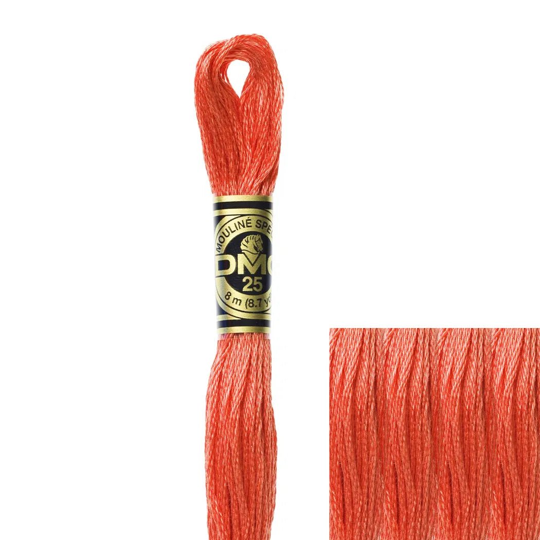DMC Embroidery Floss, 6-Strand - Coral #351 | Michaels