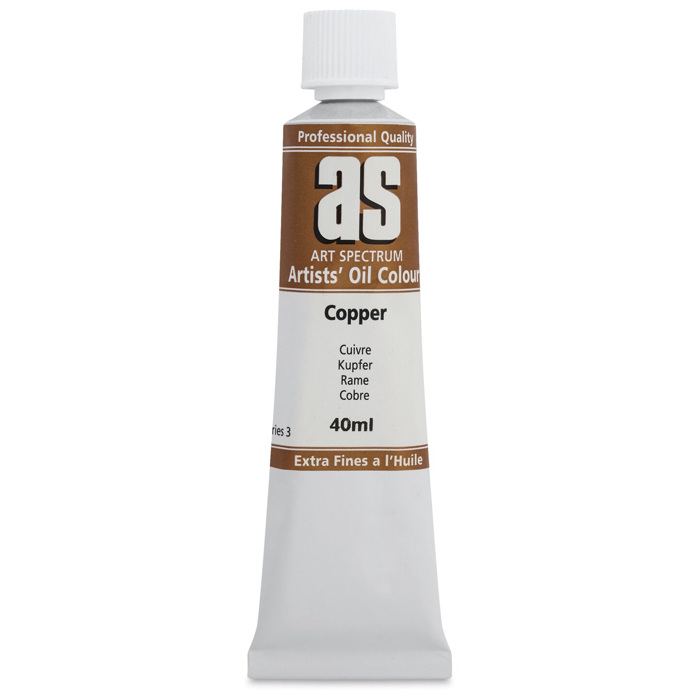 Art Spectrum Artists' Oil Paint - Copper, 40 ml, Color: Orange, Count ...