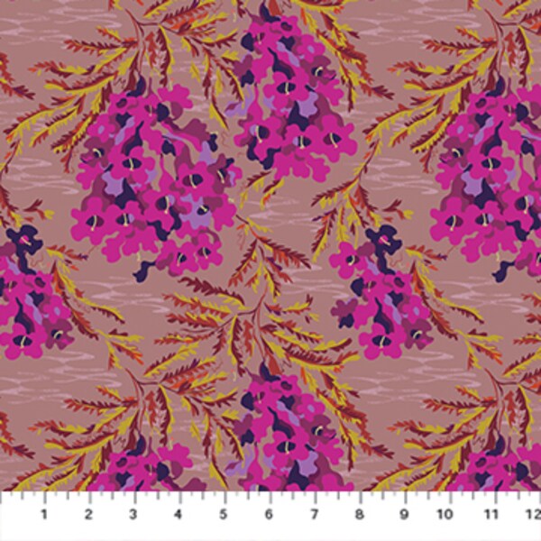 Jacaranda in Warm (91067-28) | Wandering Eye | Kathy Doughty | Figo ...