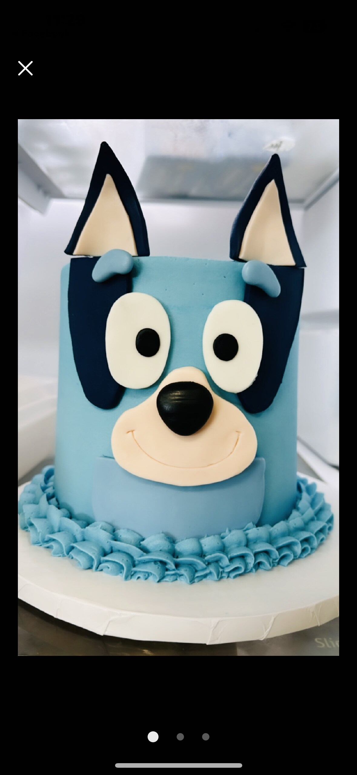 Handmade fondant Bluey inspired cake topper kit | MakerPlace by Michaels