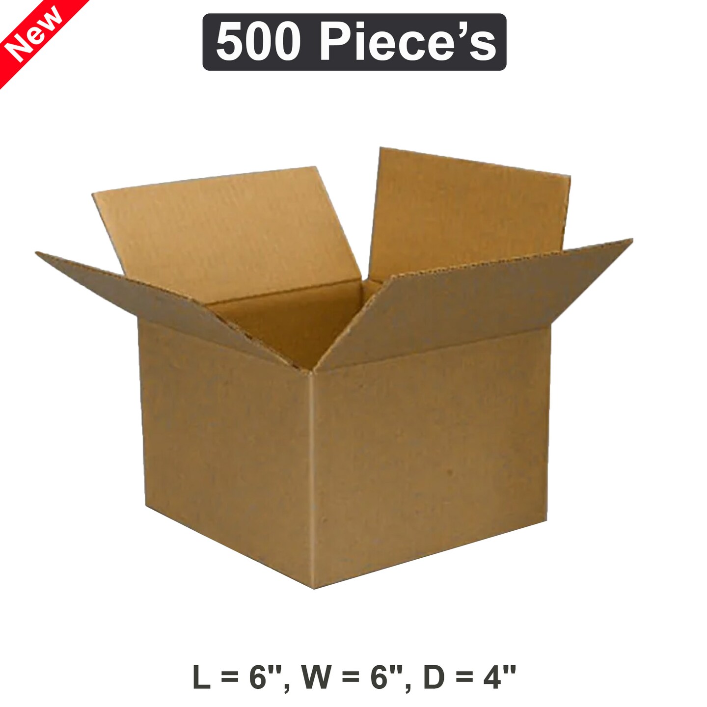 Sturdy and Compact Packaging 6x6x4 Boxes | Michaels