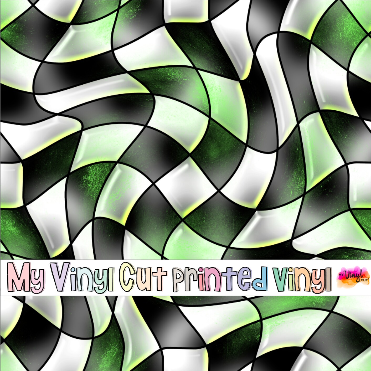 12 x 12 inch Sheet of Printed Vinyl or HTV in the Strange Halloween E ...