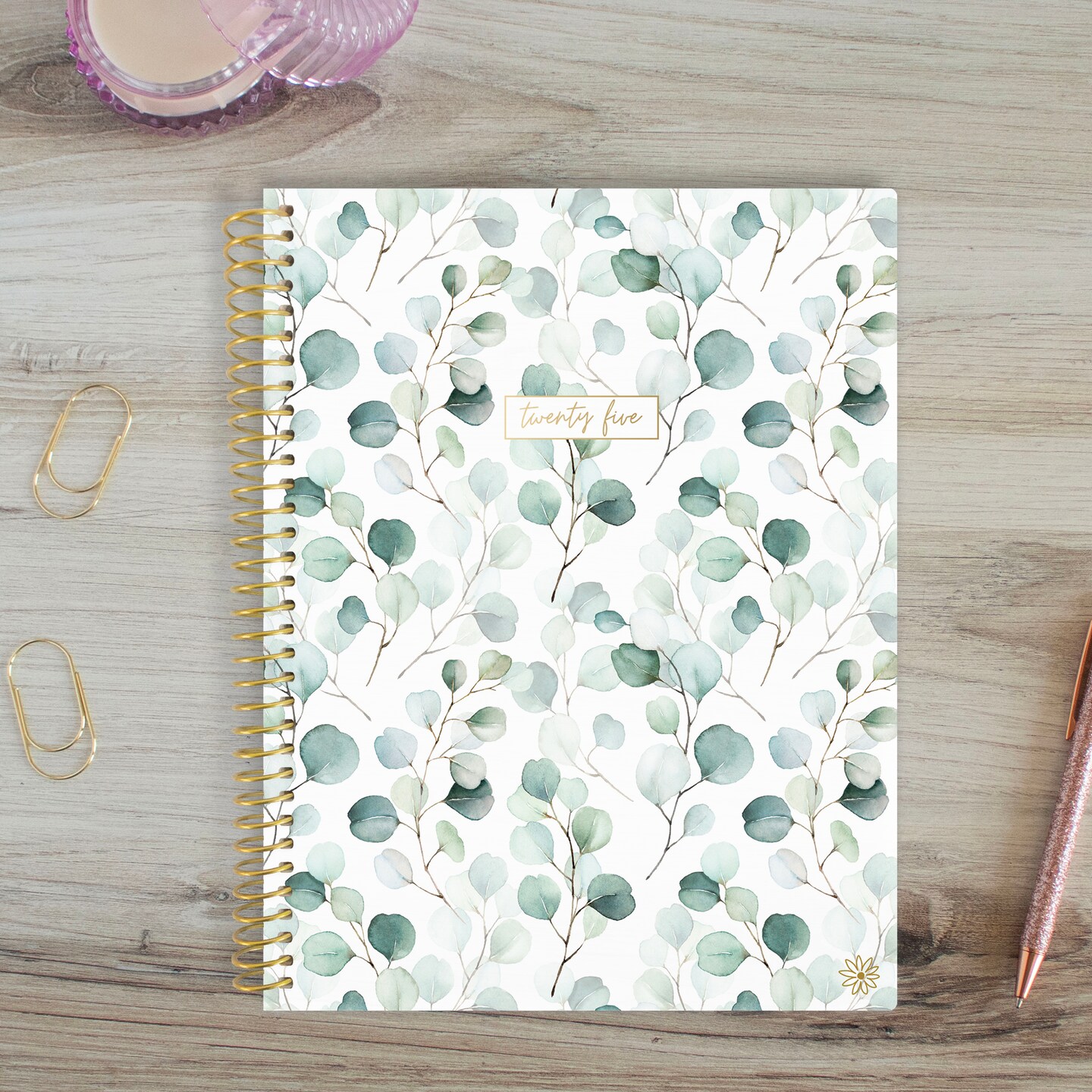 bloom daily planners 2025 Soft Cover Planner, 8.5" x 11", Boho Greenery ...