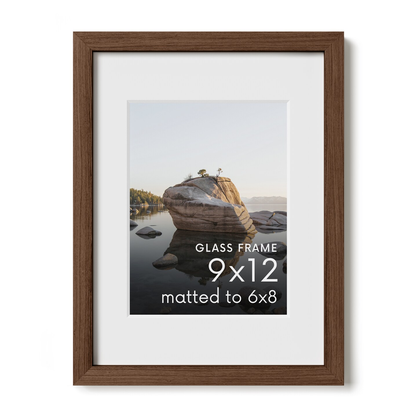 Haus and Hues Oak Wood Picture Frames Matted with Real Glass | Michaels