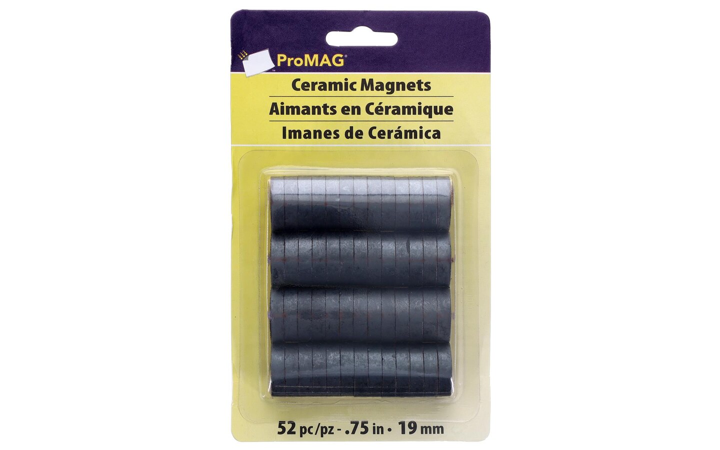 ProMag Magnet Ceramic 3/4" 52pc, Model: PA-265071 | Michaels