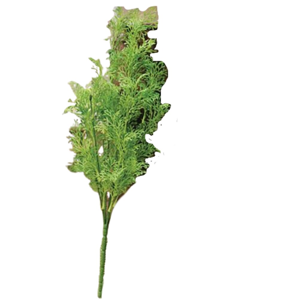 19-Inch Green Coral Fern Brush Perfect for Interiors or Tabletops ...