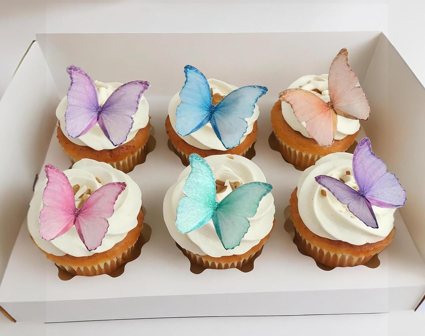Edible Wafer Glutinous Paper Butterflies for Birthday | Michaels