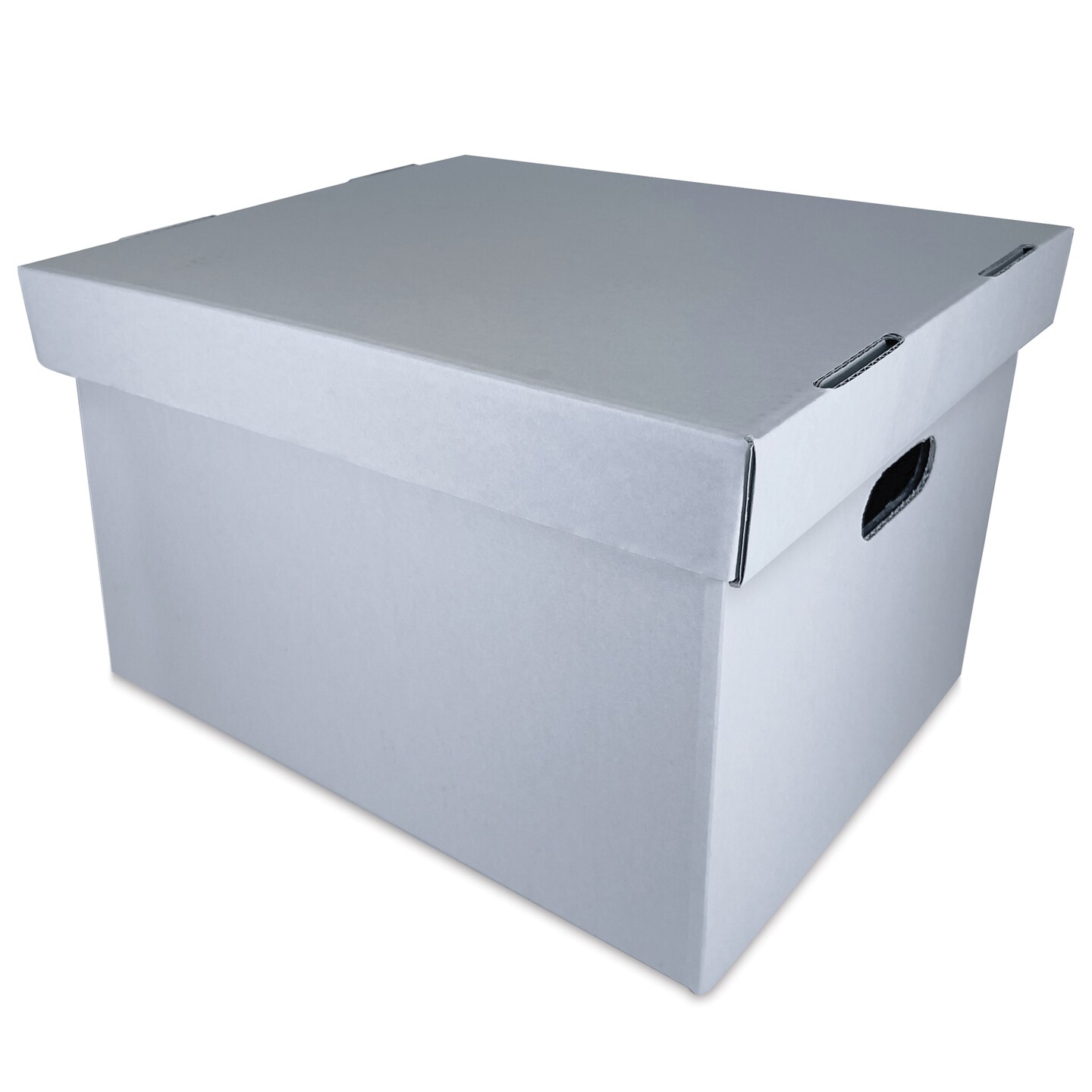 Lineco Archival Record Storage Box - Blue Gray, 12" x 15" x 10", Pkg of ...