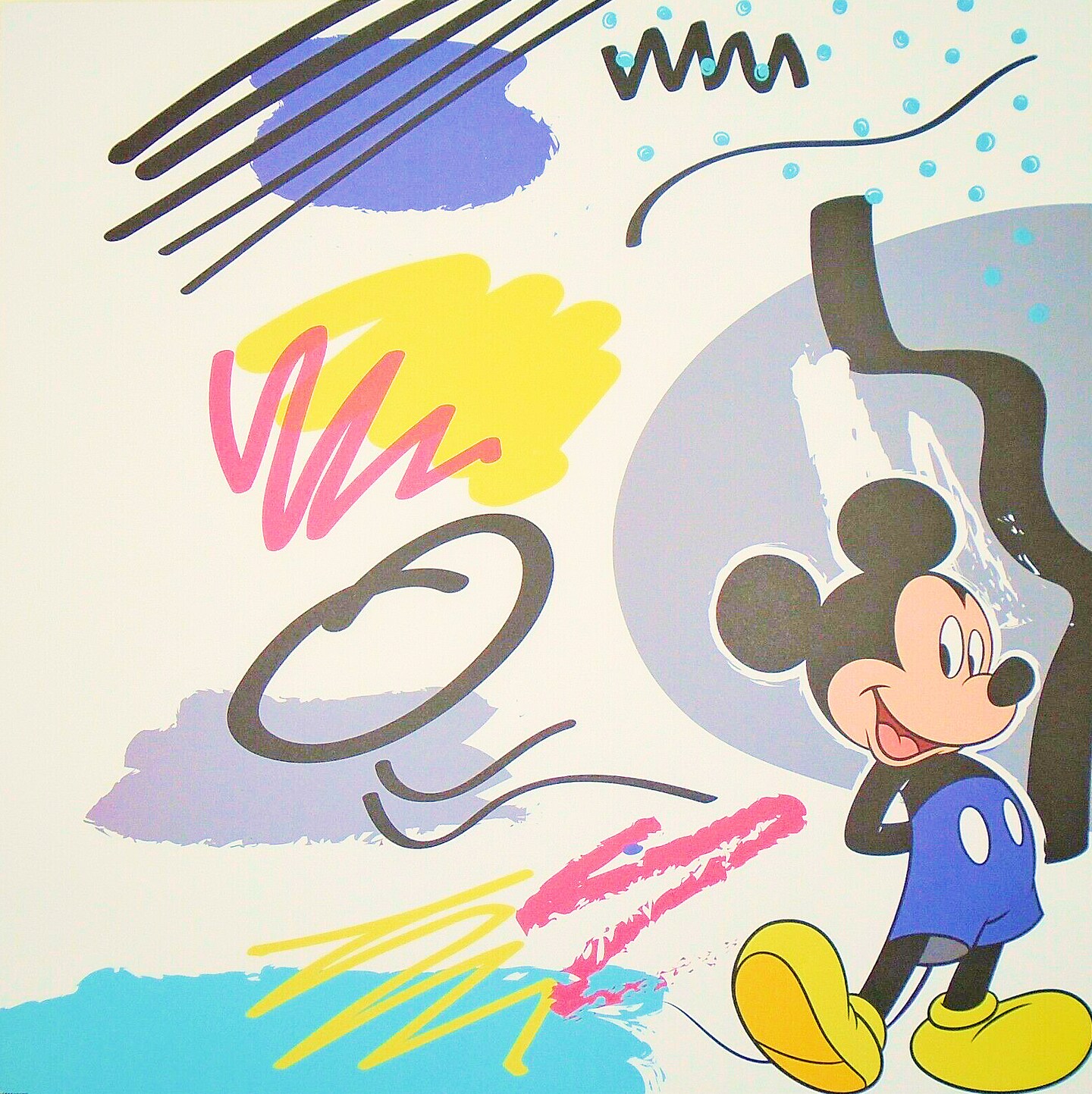 Disney Mickey Mouse Graffiti 12x12 Scrapbook Paper | Michaels
