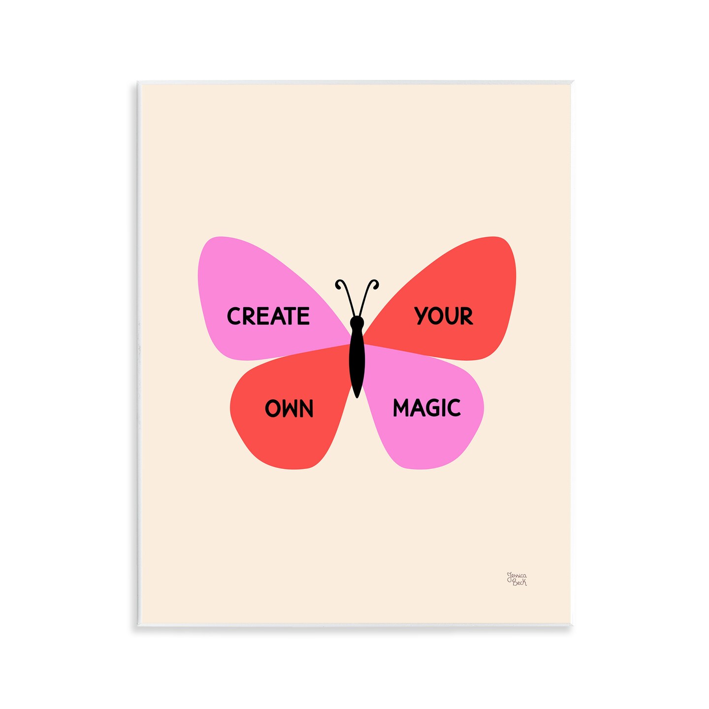 Stupell Industries Create Your Own Magic Wall Plaque Art Design by ...