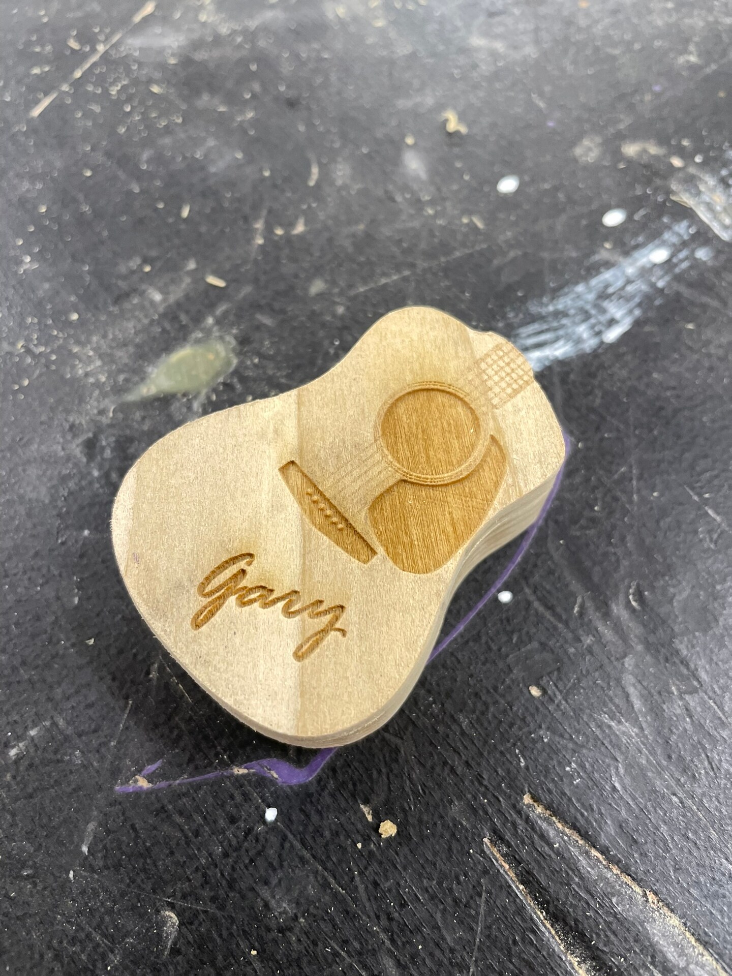 Guitar Pick Holder, Guitar Pick Case, Guitar Pick Box, Guitar Gift ...