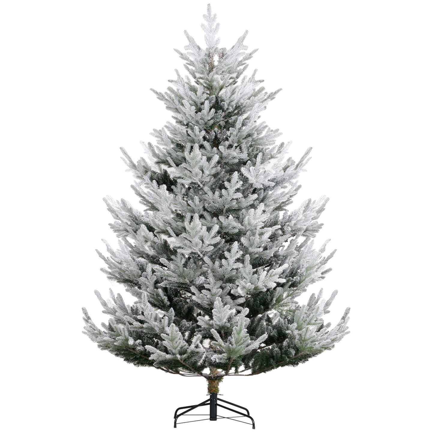 Edge Collections - 7.5' - Green - Realistic Artificial Christmas Tree ...