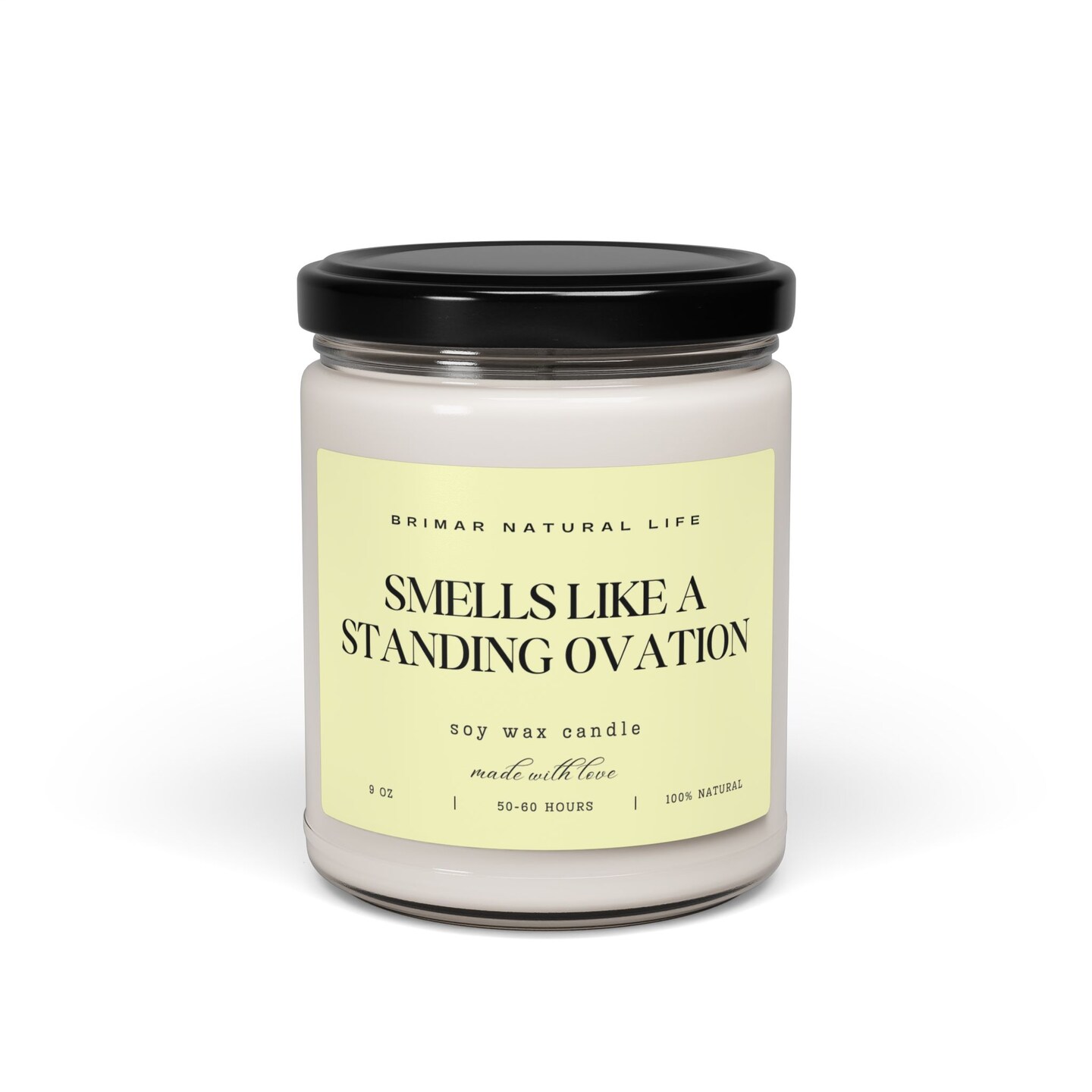 Performer Gift Standing Ovation Custom Candle Funny Unique Handmade ...