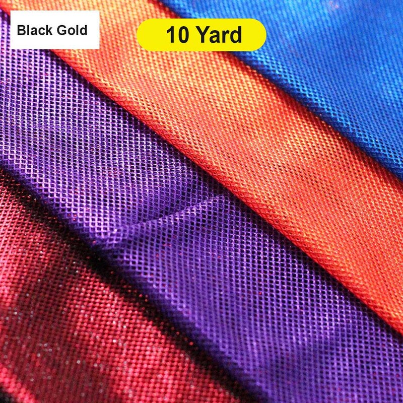 Fishnet Foil Shiny Stretch Mesh | Michaels