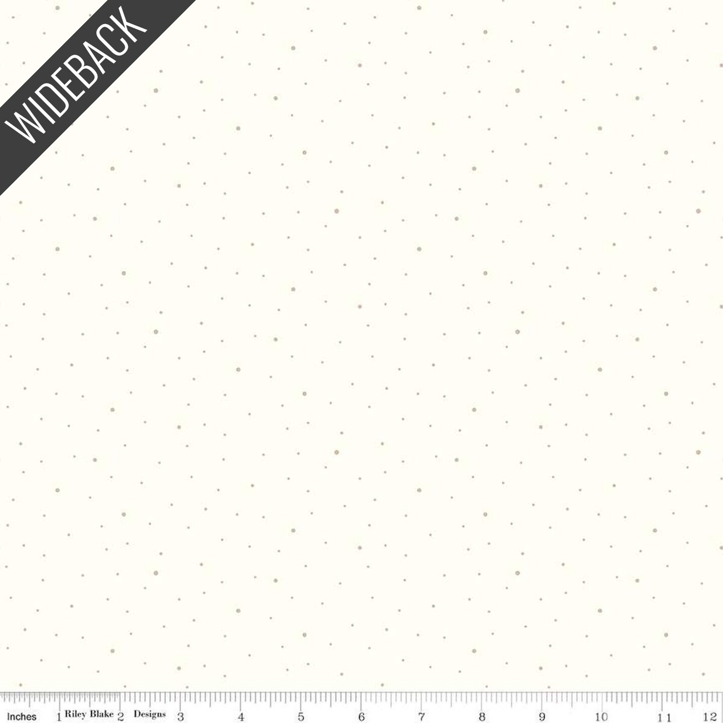 Dapple Dot Wideback (108 Inch) in Beach (wb645-beach) | Dapple Dot | Riley Blake Designs | Riley ...
