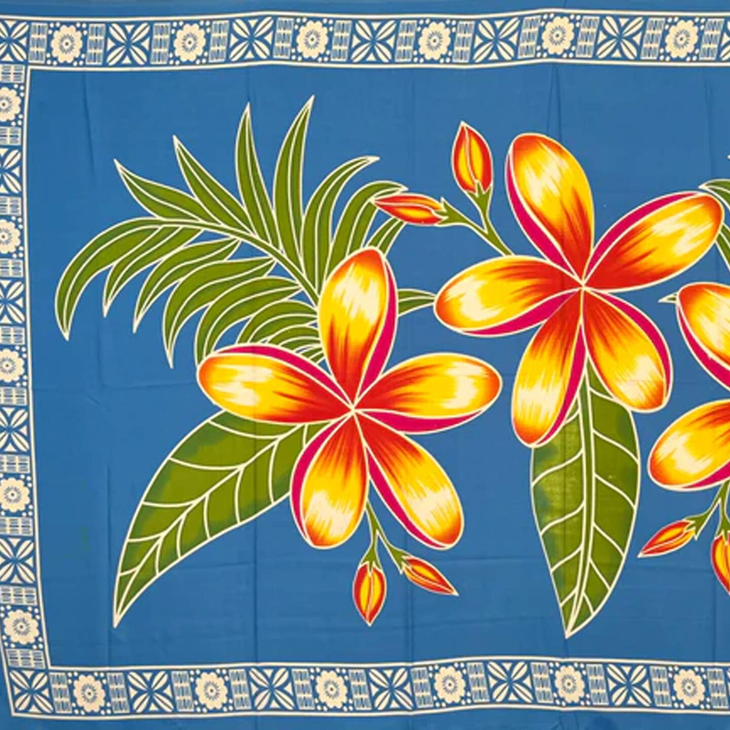 Plumeria Fiji Islands Polyester Sarong 72" L x 45" W | Michaels