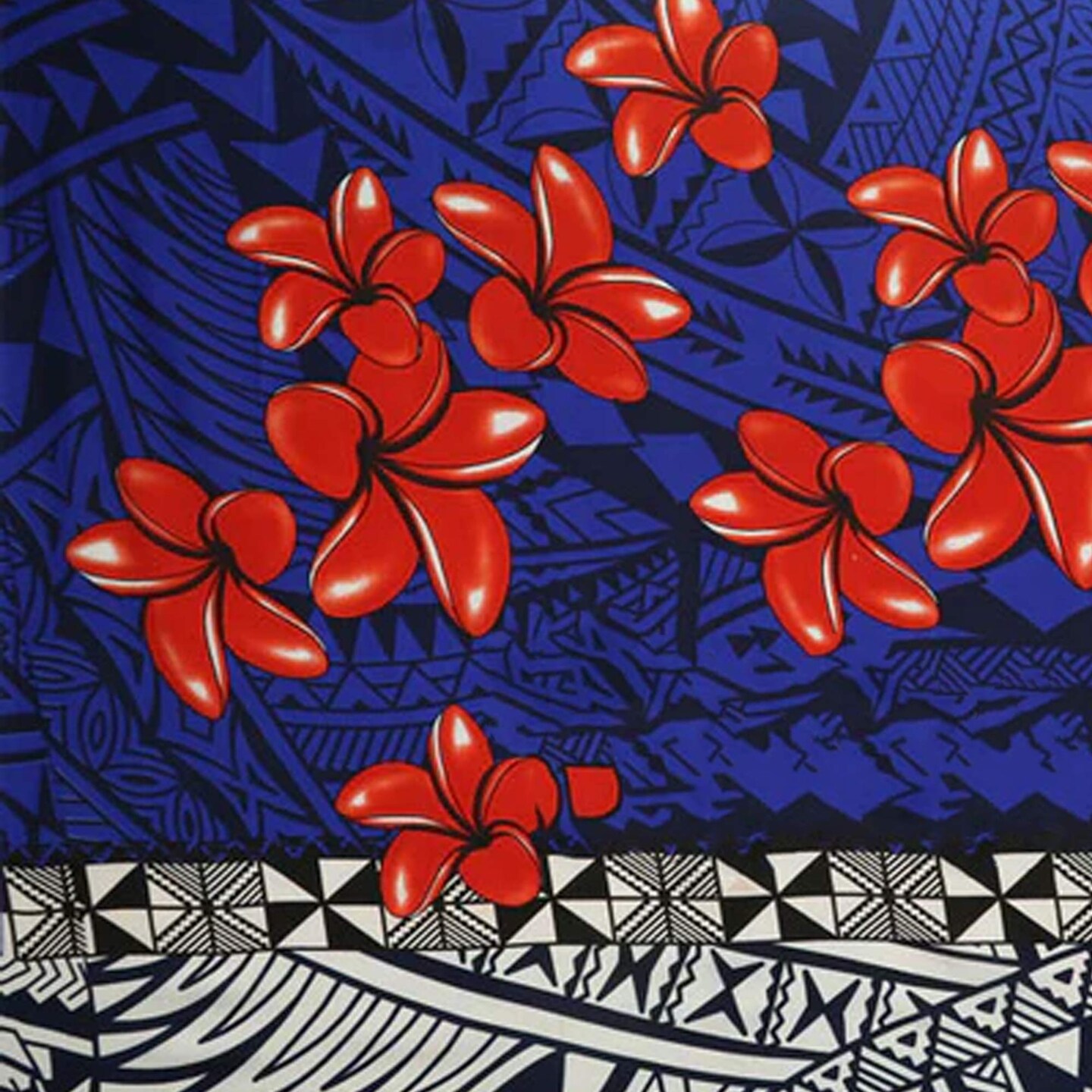 Talofa Samoa Plumeria Polyester Sarong 72" L x 45" W | Michaels