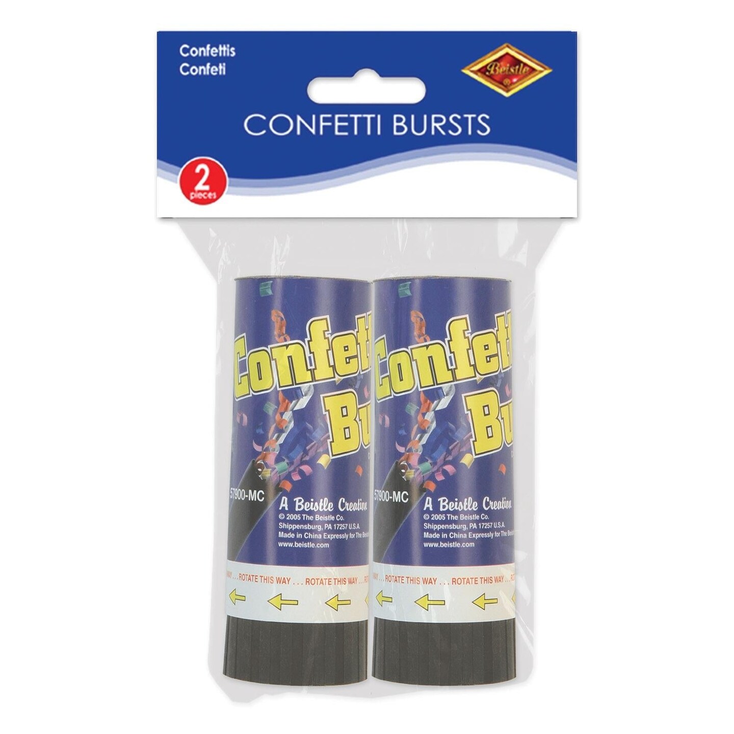 24 Piece Beistle Packaged Party Confetti Bursts | Michaels