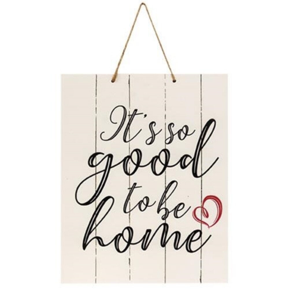 So Good To Be Home Pallet Board Rope Sign | Michaels