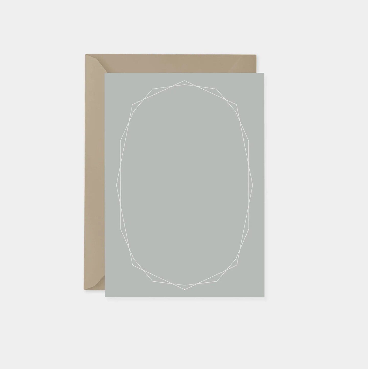 Geowire Gray Vertical Note Cards | Michaels