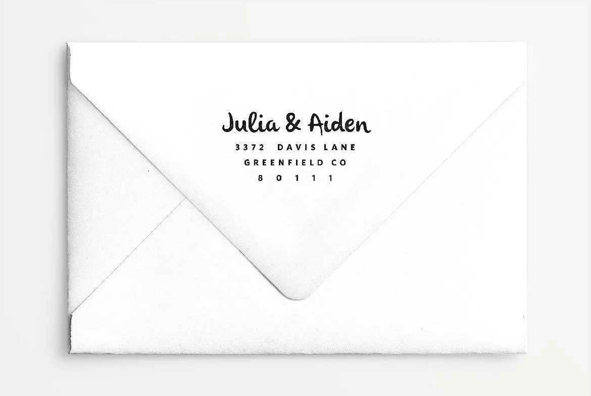 Address Stamp No. 15, Return Address, Model: Stamp | Michaels