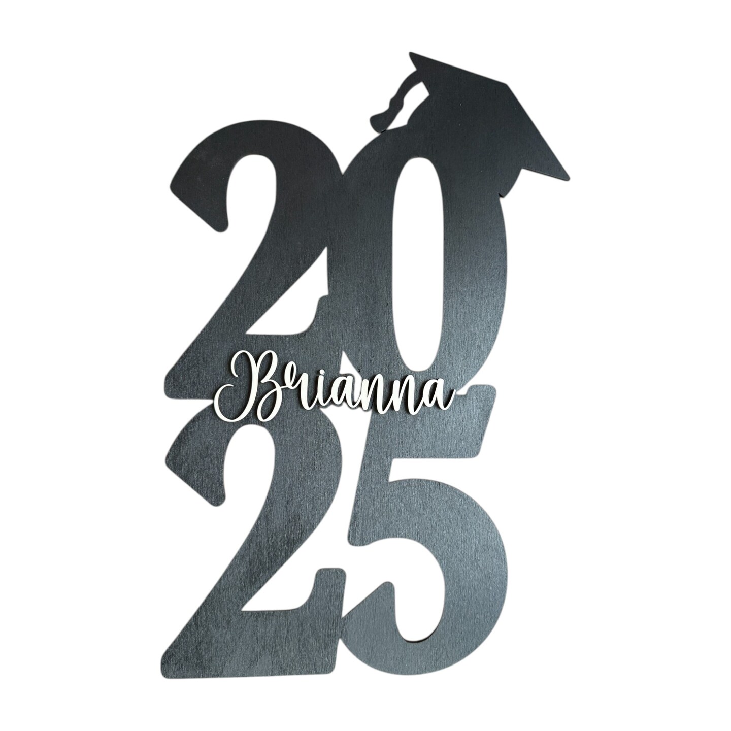 Personalized 2025 Graduation Guest Book - Personalized Graduation Decor ...