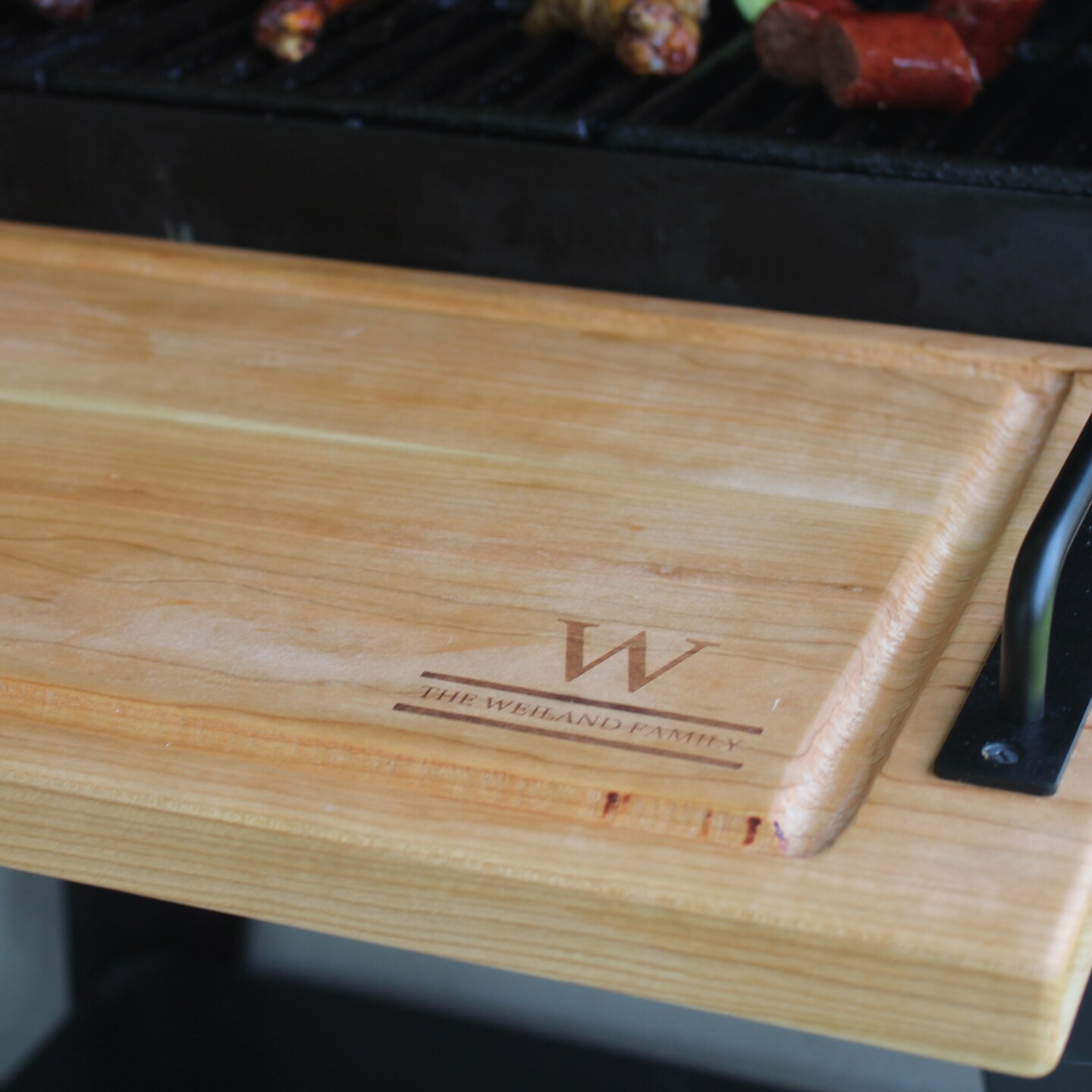 Large Cutting Board, Dad Gift, BBQ Grill Accessory, Pellet Smoker ...