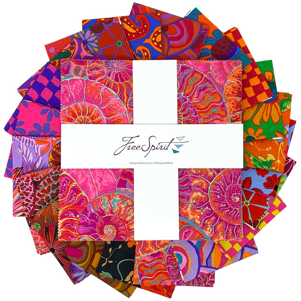 Kaffe Fassett 10" Square Pack (Layer Cake / 10" Charm) in 2024 Hot by ...