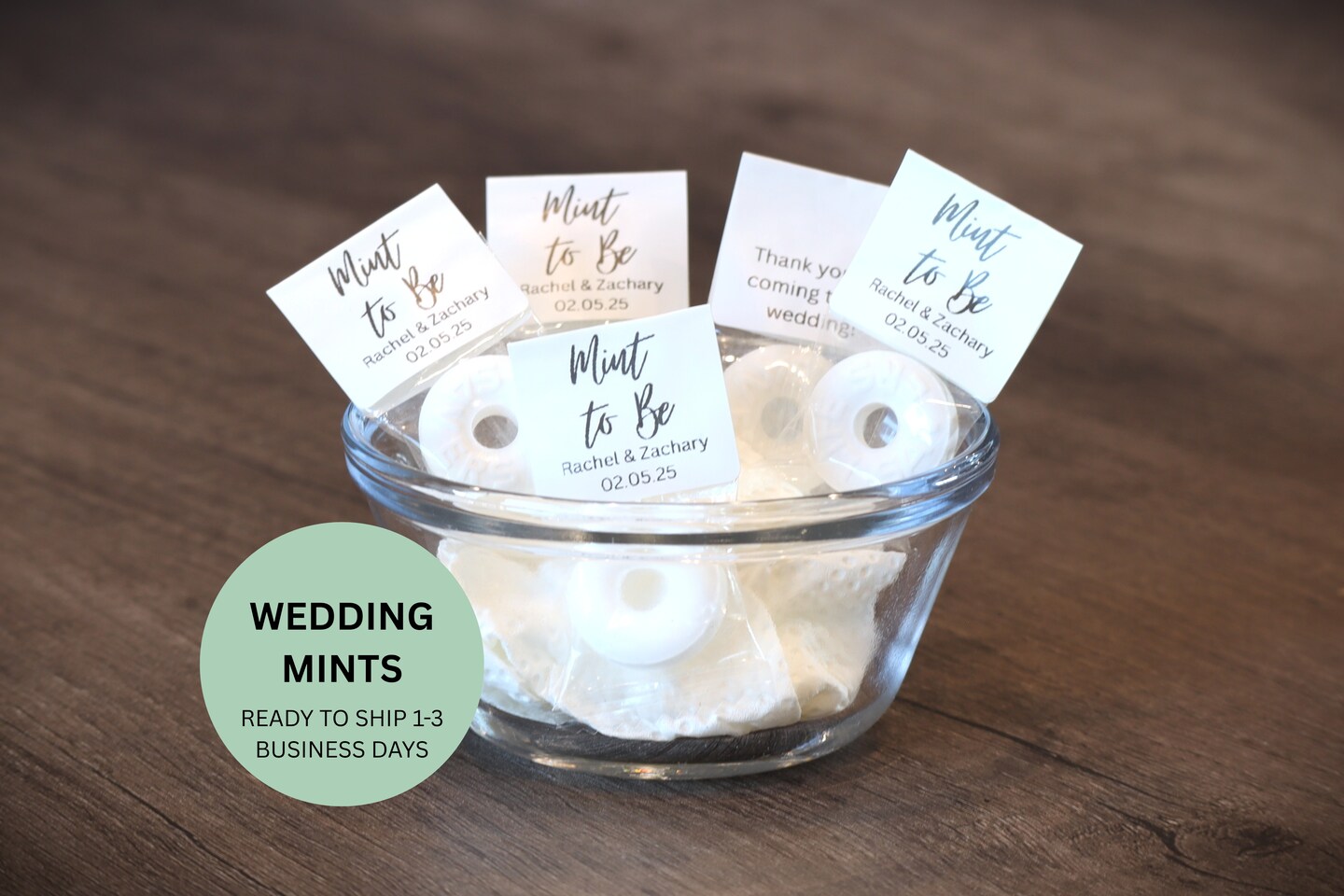 Mint to Be-Wedding Mints-Personalized Wedding Favor Mints-Mints for ...