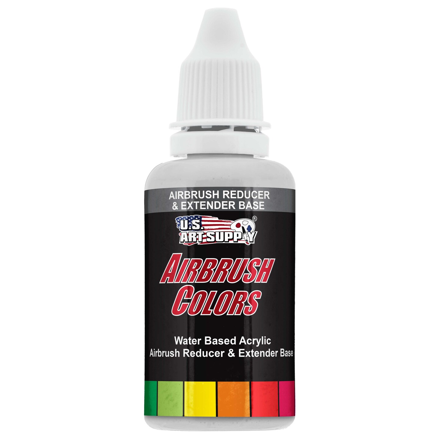 U.S. Art Supply 1-Ounce Pint Airbrush Thinner for Reducing Airbrush ...