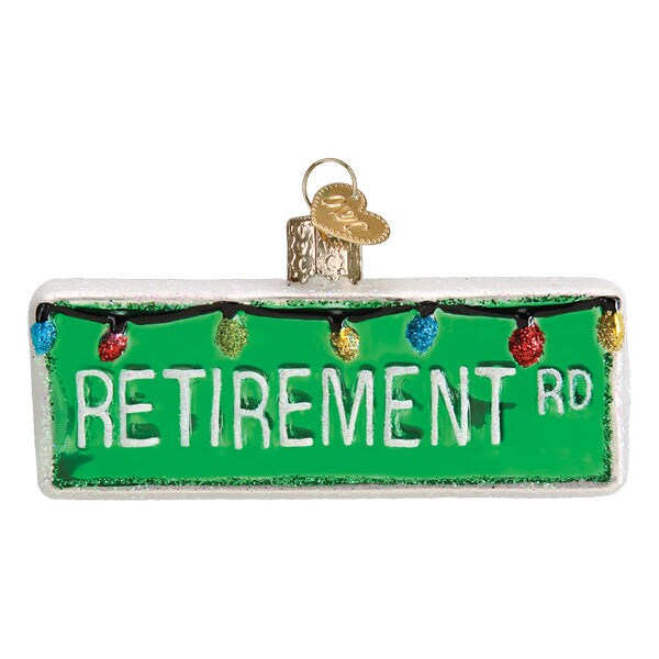 Happy Retirement Glass Ornament | Michaels