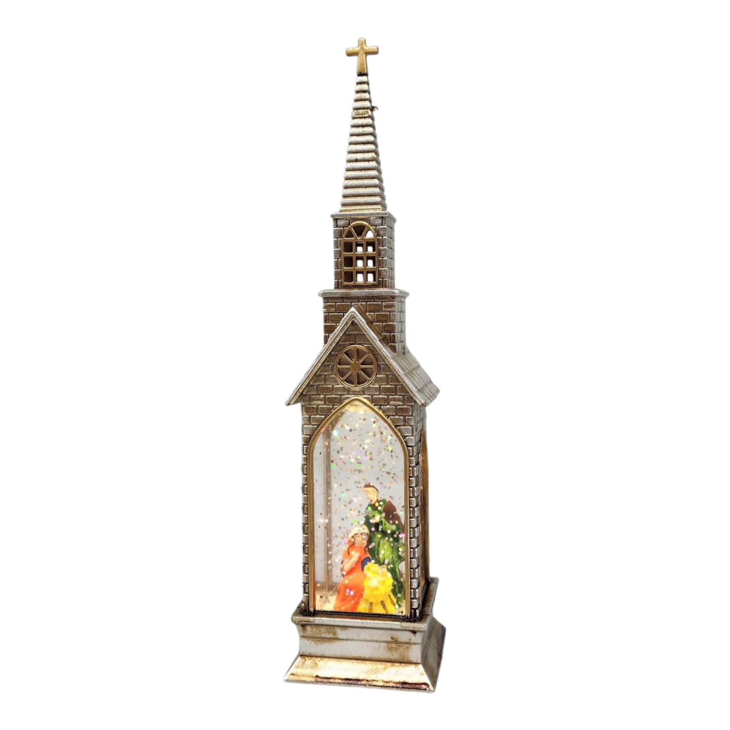Lighted Church Waterglobe - Holy Family | Michaels