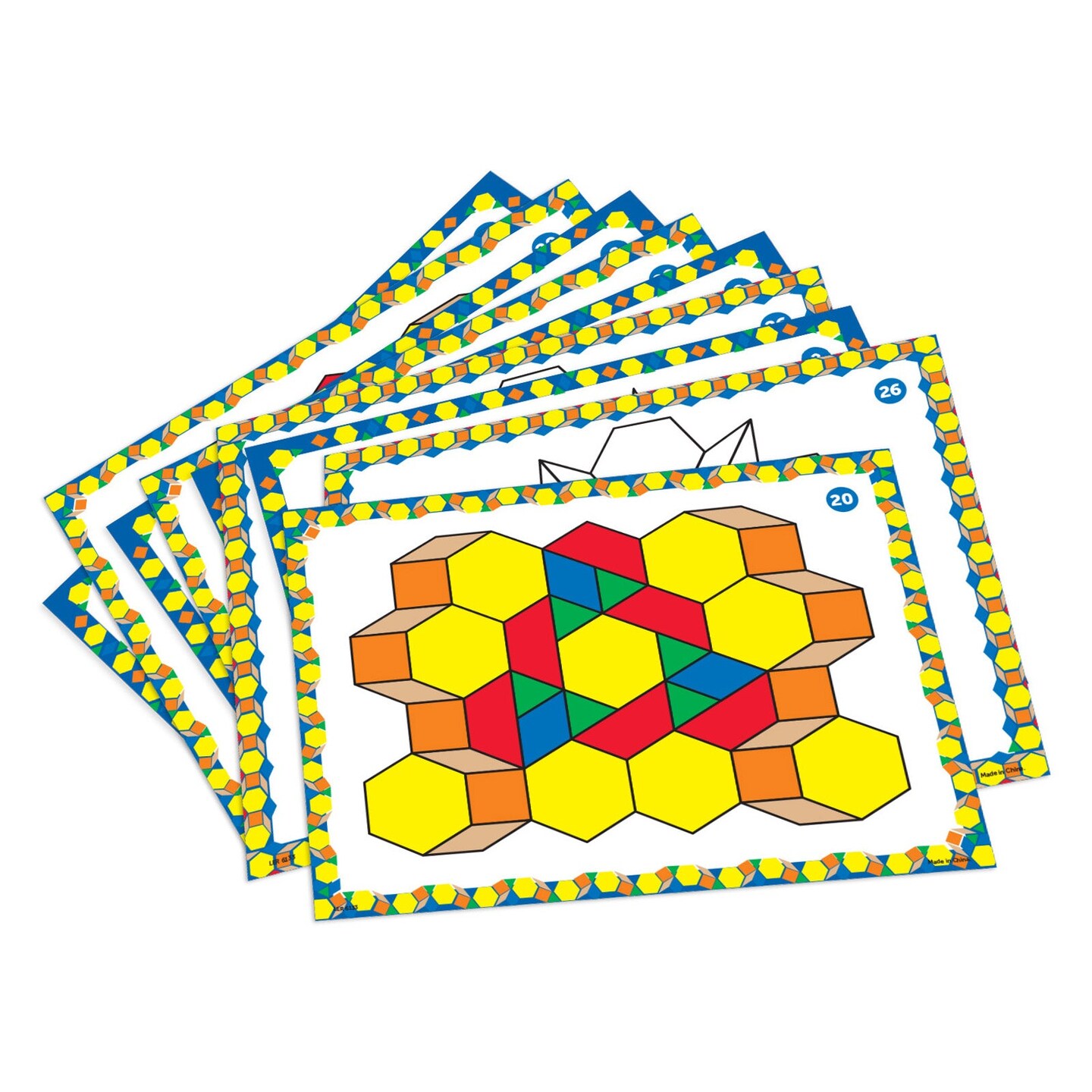Pattern Block Design Card Set | Michaels